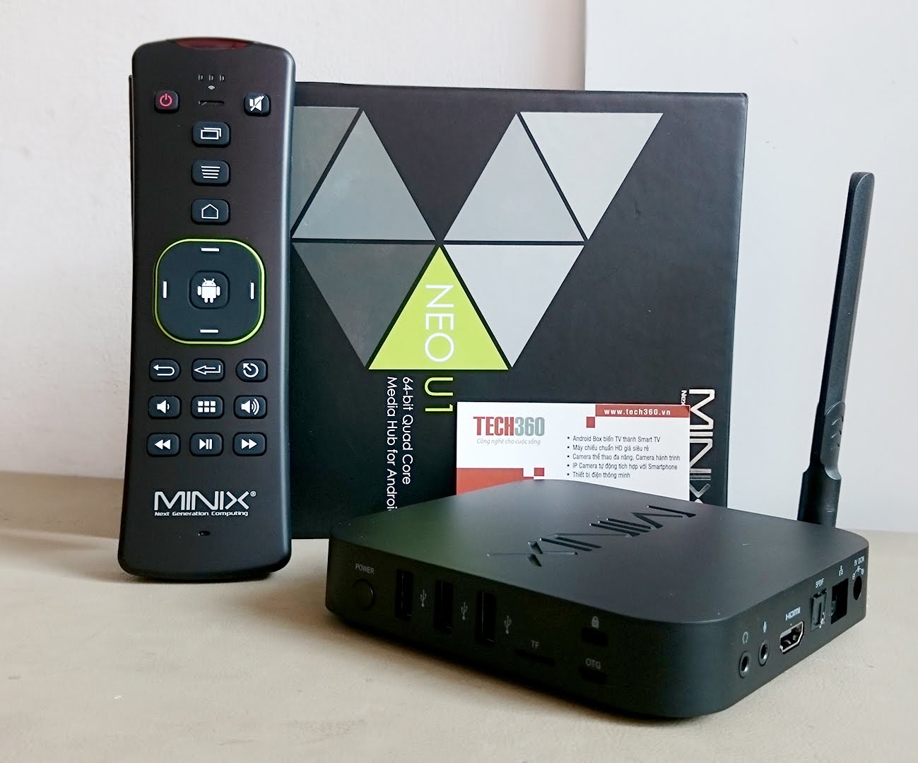 Android Tivi Box Minix NEO U1 - Unbox - Đại Lý Ống Thép Hoa Nam